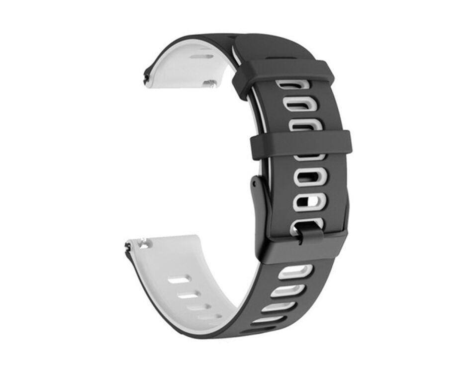 Narukvica double - smart watch Samsung 4, 5 22mm crno bela