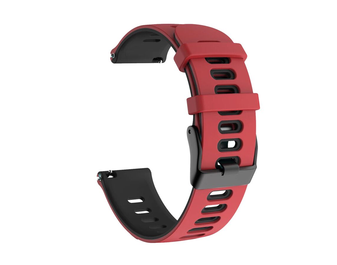 Narukvica double - smart watch Samsung 4, 5 22mm crveno crna