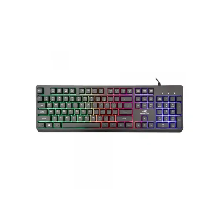 Tastatura Baracuda STARFISH Full Layout/Membranska/RGB/Crna/US