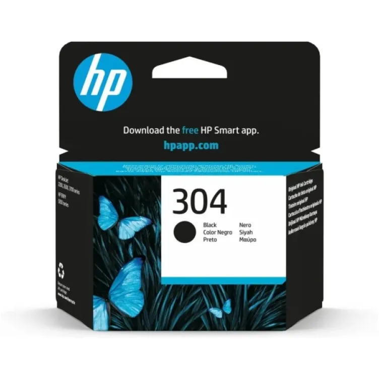 Kertridž HP 304 N9K06A Black