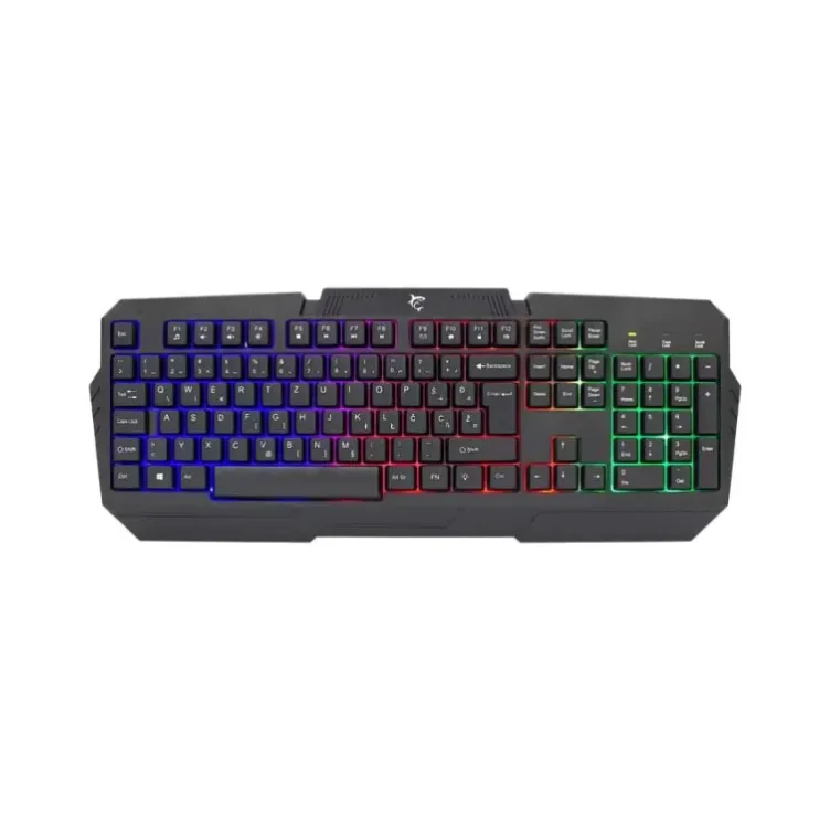 Tastatura White Shark DAKOTA Full Layout/RGB/Membranska/Crna/SR