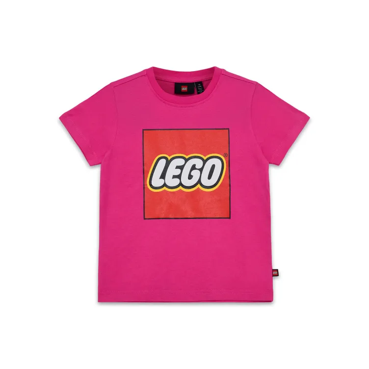 LEGO Iconic majica kratkih rukava, roze - 122