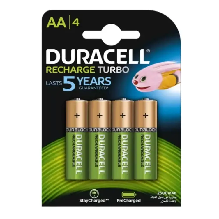 Punjiva baterija Duracell AA 2500mAh 4/1 pak