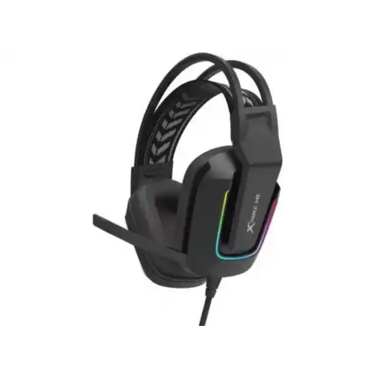Slušalice sa mikrofonom Xtrike GH712 RGB 3.5 mm crne