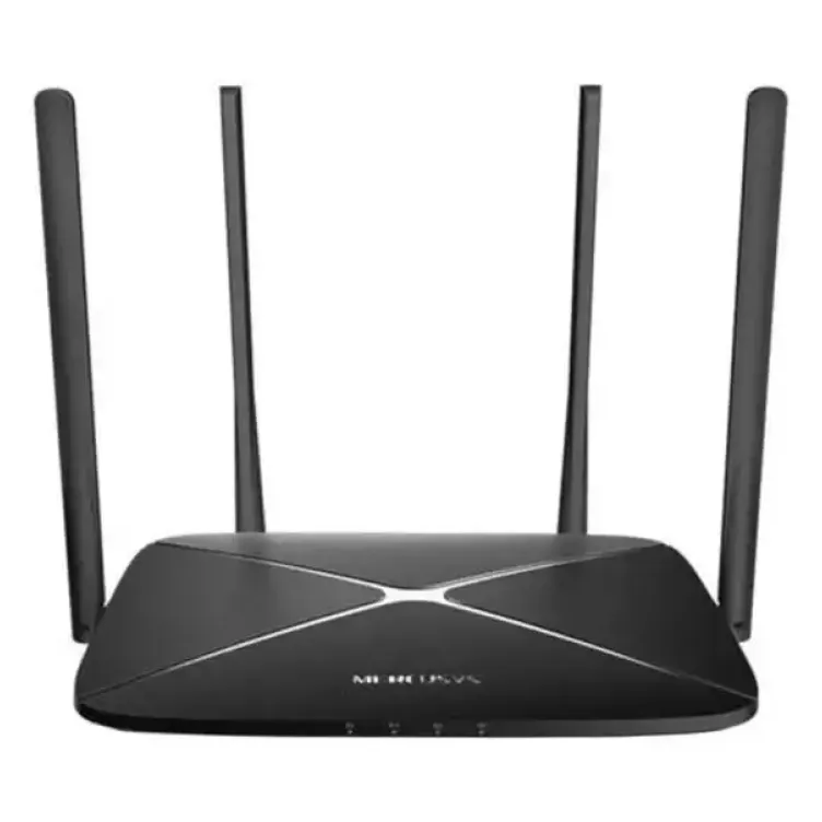 Wireless Router Mercusys AC12G AC1200/867Mb/s/ext x 4/2.4-5Ghz/1WAN/3LAN Gigabit