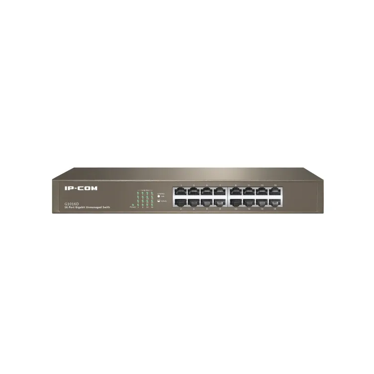 Svič 10/100/1000 16-port IP-COM G1016D Rack mount/ Metalno kućište