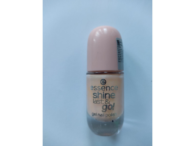 ESSECE SHINE LAST &GO LAK ZA NOKTE BEŽ KAJSIJA TON 8 ML