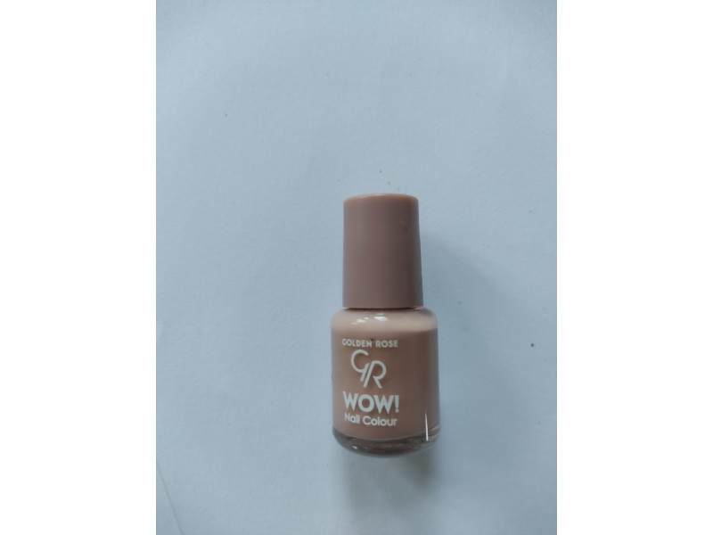 GOLDEN ROSE WOW NATURAL LAK ZA NOKTE 6 ML