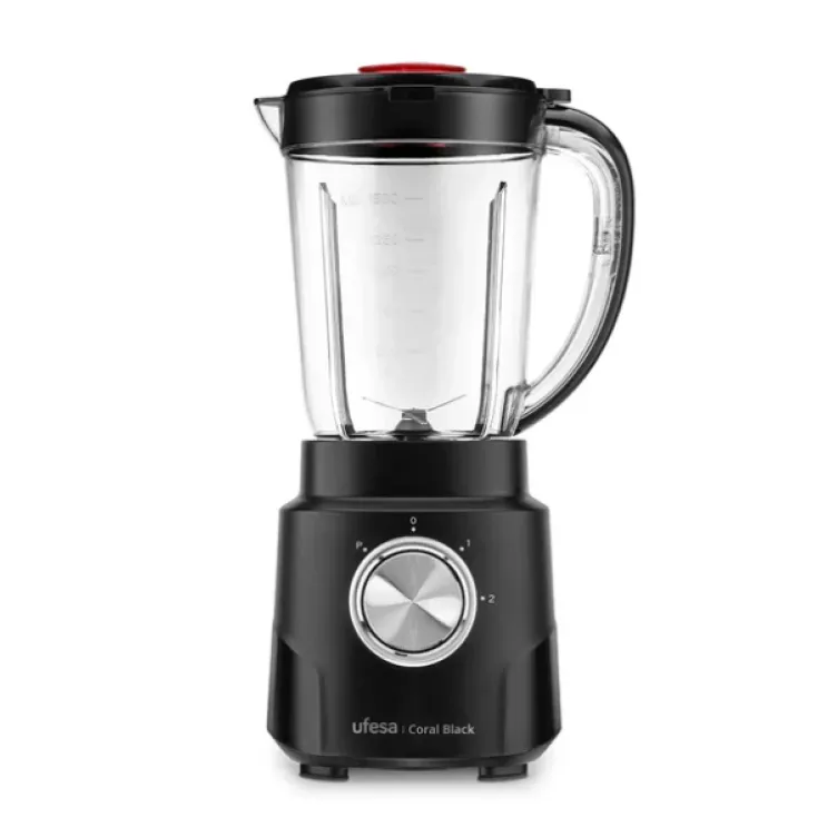 Blender Ufesa Coral crni/ posuda/2 brzine/snaga 600W
