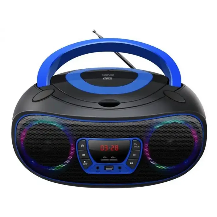 Radio CD Player Denver TCL-212 plavi bluetooth/USB
