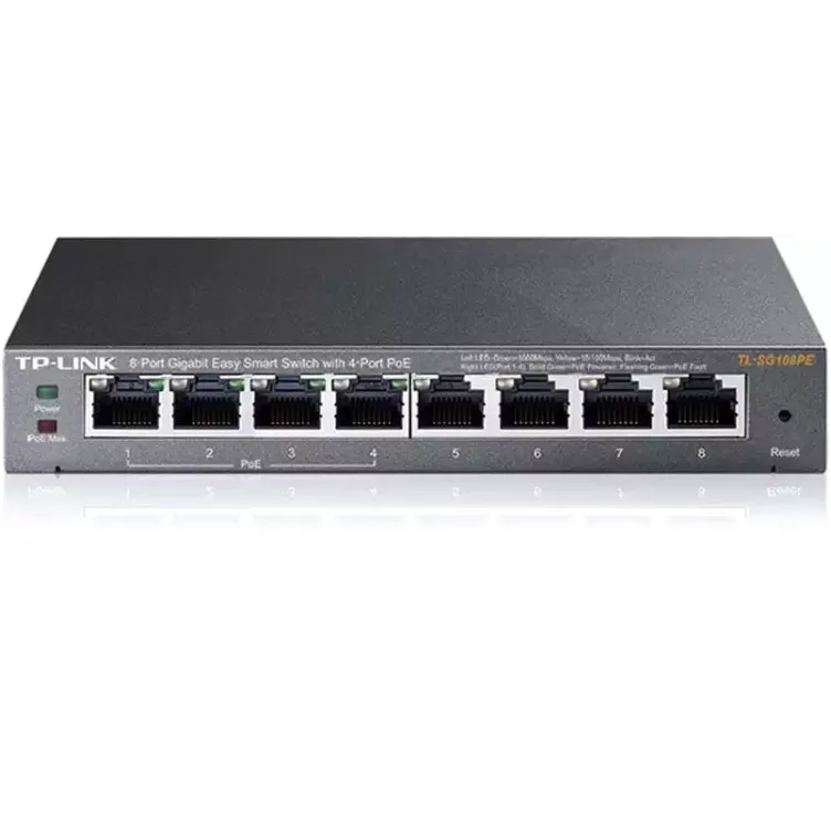 Svič smart 10/100/1000 8-port TP-Link TL-SG108PE/4 PoE