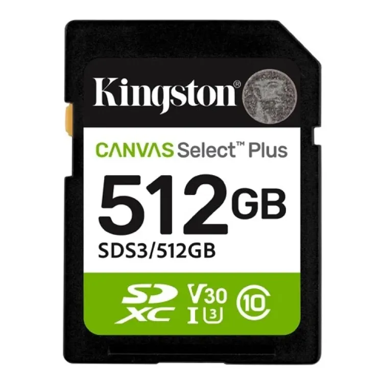 Micro SD Card 512GB Kingston SDS3/512GB class 10