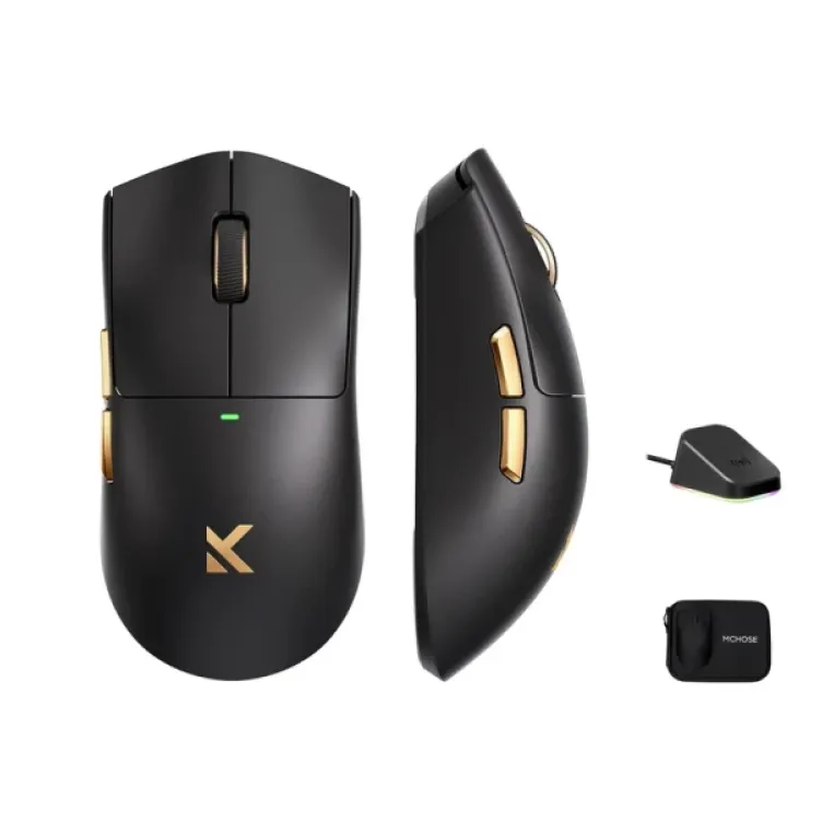 Bežični gaming miš MCHOSE K7 Ultra Lightweight black