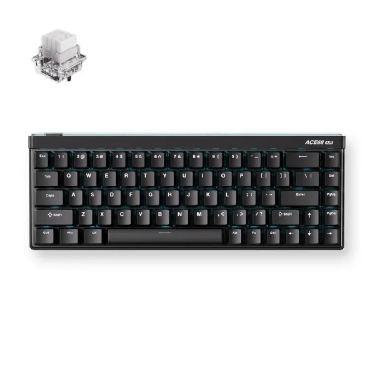 Gaming tastatura MCHOSE Ace 68 Air Ultra Esports Magnetic Switch aurora black