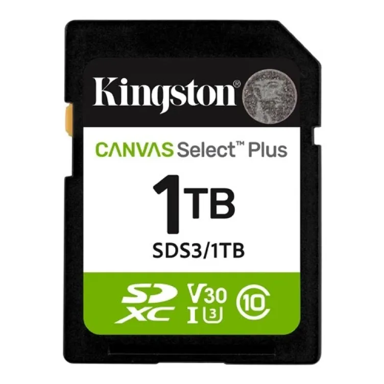 Micro SD Card 1TB Kingston SDS3/1TB class 10 150MBs
