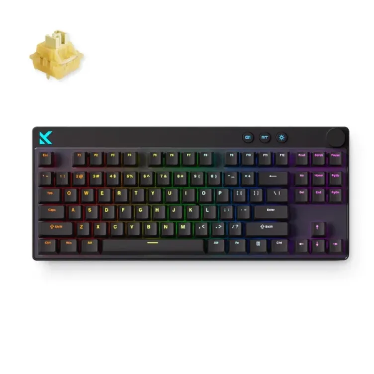 Gaming tastatura MCHOSE Mix 87 Hall Effect Magnetic Switch black