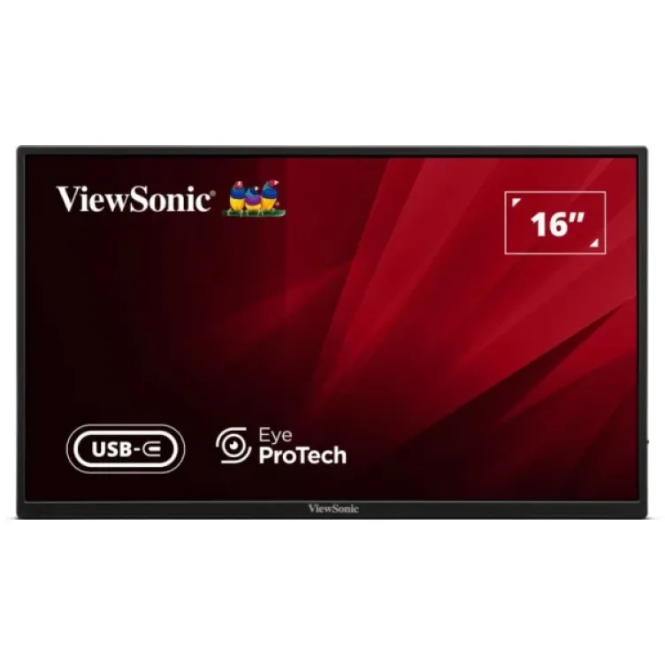 Portabl monitor 16 ViewSonic VA1650 1920x1080/Full HD/IPS/60Hz/USB-C/HDMI/Audio/Zvučnici