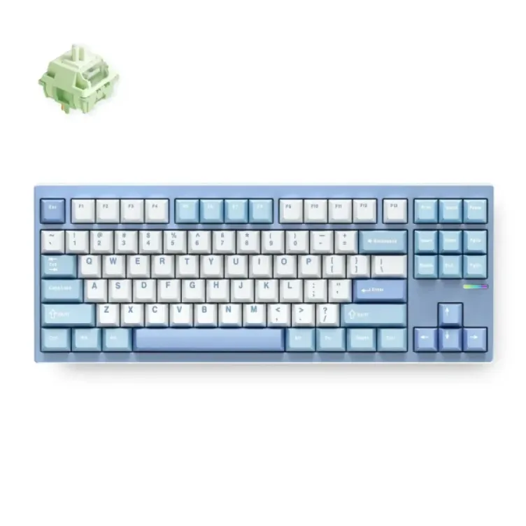 Gaming tastatura MCHOSE GX87 Lite Mehanička blue nano spraying