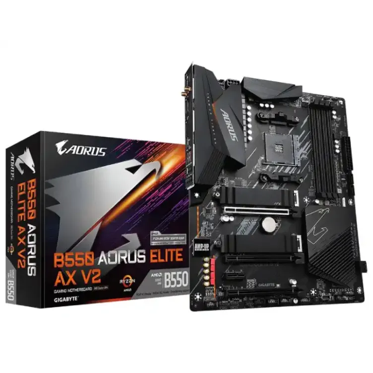 Matična ploča AM4 Gigabyte B550 AORUS ELITE AX V2