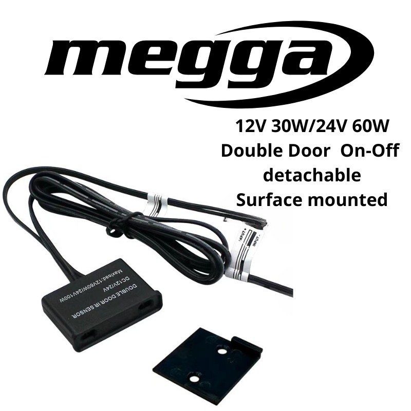 MEGGA, MG91LPHS DOUBLE DOOR ON-OFF, 014113