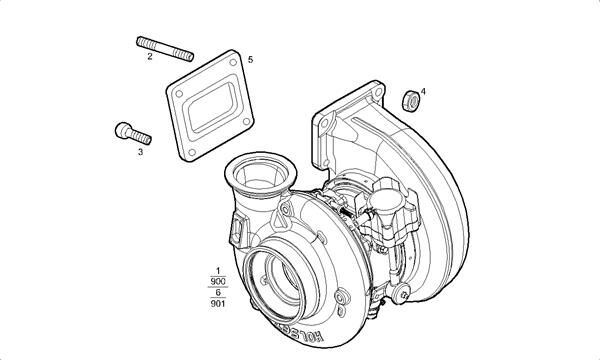 504194173 turbokompresor za IVECO Stralis kamiona