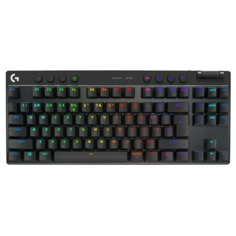 Bežična tastatura Logitech G PRO X TKL Lightspeed Tactile US crna