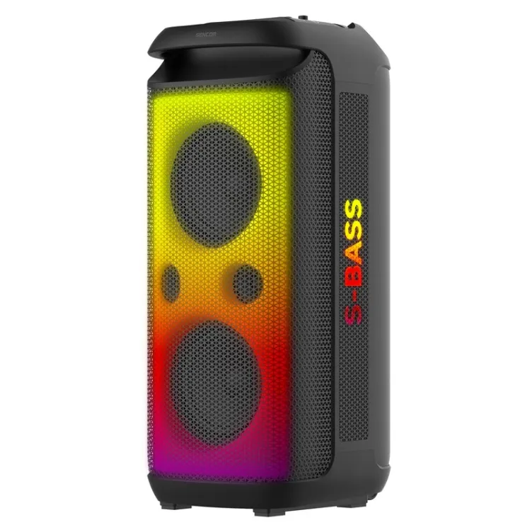 Partybox zvučnik Sencor Partycone Boost 250W/TWS/IPX4/bežični mikrofon/FM/SD/2xUSB