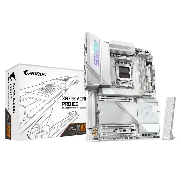Matična ploča Gigabyte AM5 X870E Aorus Elite WIFI7 Ice