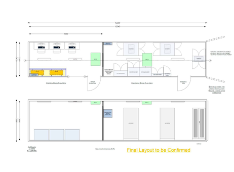 Merna mašina Iconsys Automation Hub container