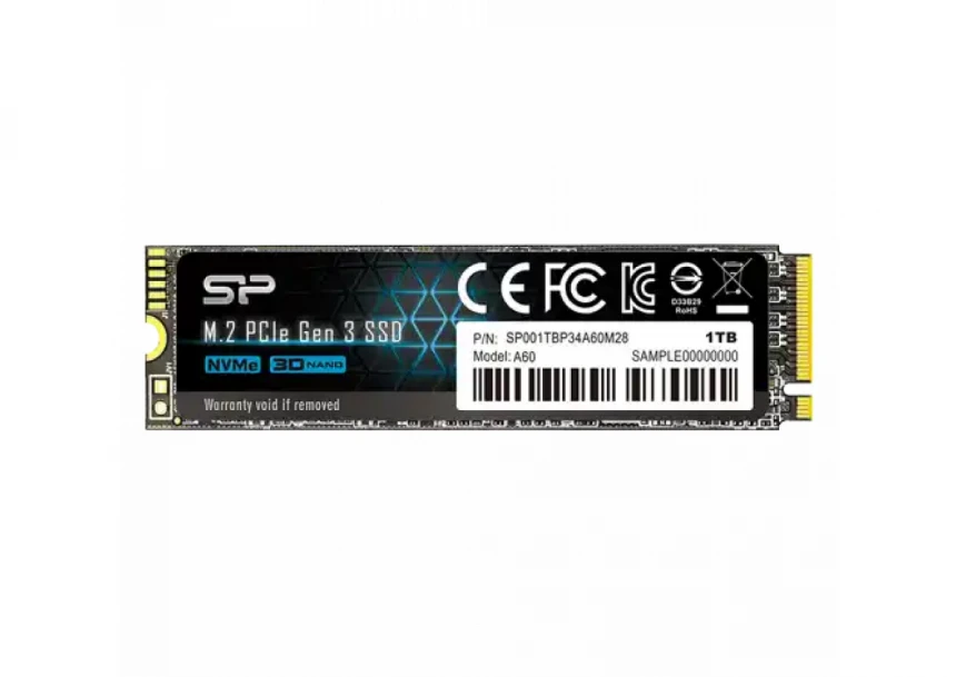 SSD M.2 NVME 1TB Silicon Power SP001TBP34A60M28