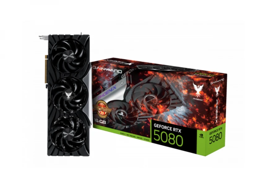 SVGA Gainward RTX 5080 Phoenix GS 16GB GDDR7 256bit, NE75080S19T2-GB2031X