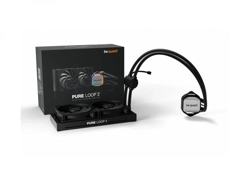 CPU vodeno hladjenje Be Quiet ARGB Pure Loop 2 240mm BW017 (AM4,AM3,1151,1150,1155,1200,1700)