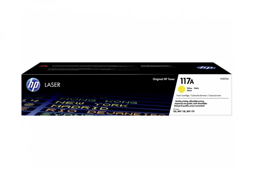 Toner HP 117A/žuta