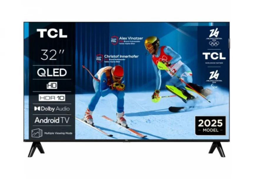 Televizor TCL 32S5K/QLED/32"/FullHD/60Hz/Android TV/crna
