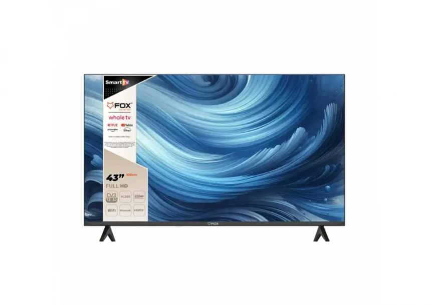 Televizor Fox 43WHA471E Smart, LED, Full HD, 43''(109 cm), DVB-T/T2/C/S/S2