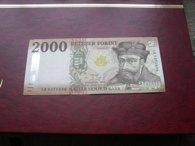 2000 forinti 2020.