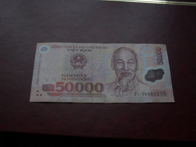 Vietnam 50.000 dong 2012.