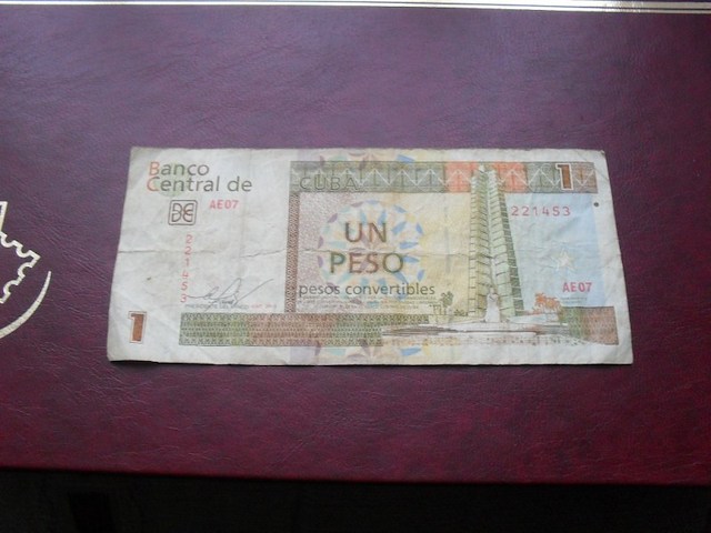 Kuba-Cuba 1 Peso 2013.