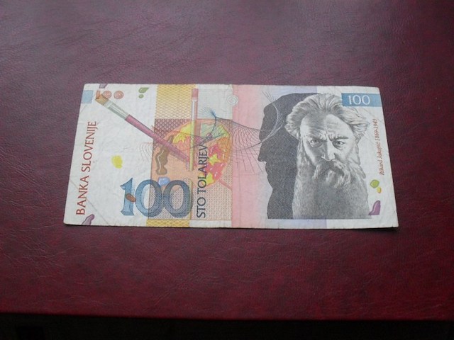 100 Tolarjev 1992.