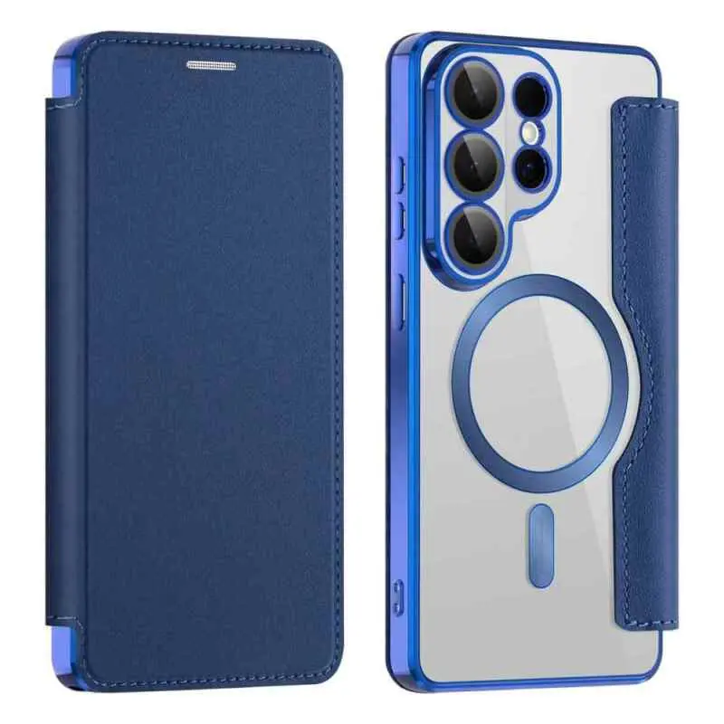 Maska Magsafe Lux Bi Fold za Samsung S948B Galaxy S26 Ultra plava