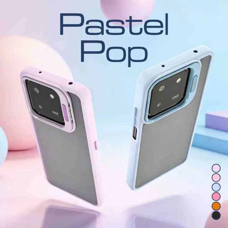Maska Pastel Pop za Honor X7d 4G/400 Smart 5G ljubicasta