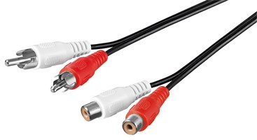 KABEL 2RCA + 2RCA/ŽENSKI 2,5met