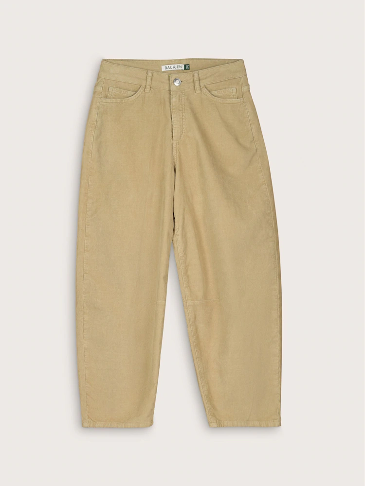 Baukjen Shannon Balon kroj Pantalone od corduroy-a