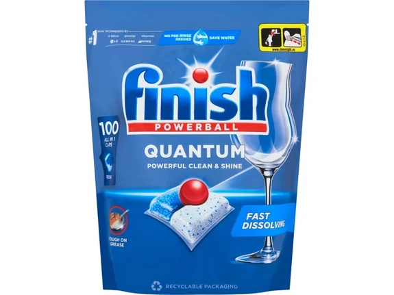 Finish Kapsule za sudove Powerball quantum 100 kom