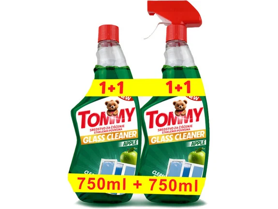 Tommy Sredstvo za staklo 750 ml + dopuna 750 ml