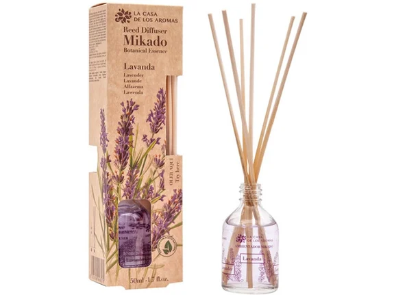 LA CASA DE LOS AROMAS Mirisni štapići Mikado Botanical Lavanda 50ml