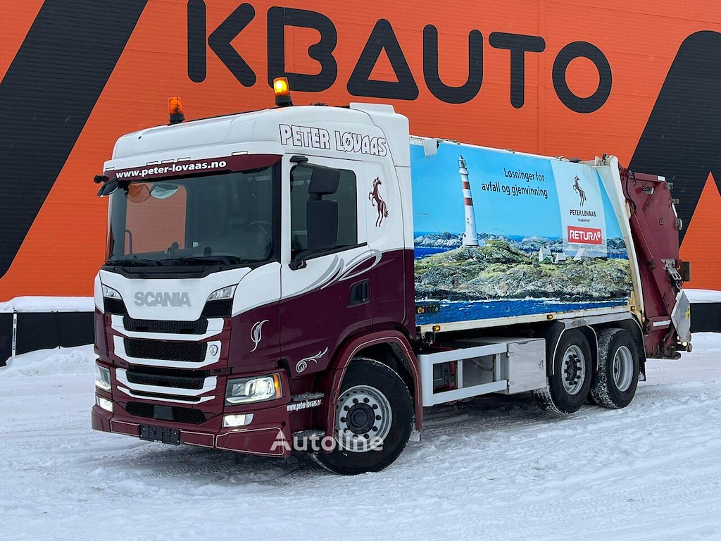 Scania G 370 6x2/4 NTM KG-2B-HB 12,5+6,1 m3 kamion za smeće