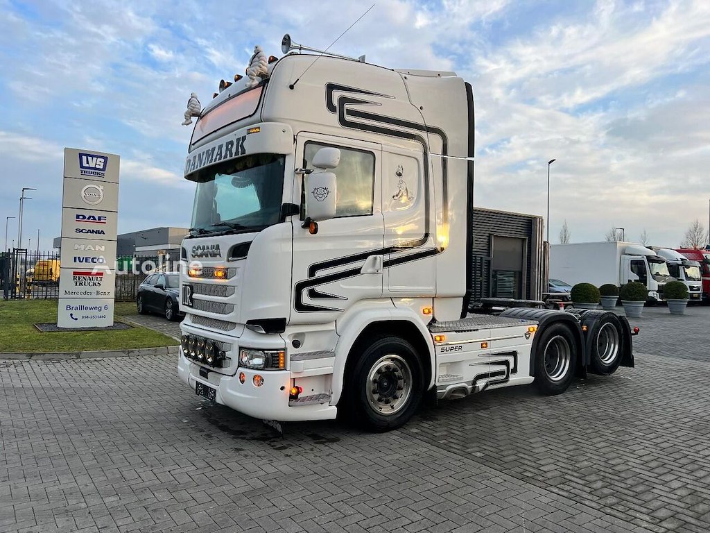 Scania R580 6x2 trekker Hydraulic / Full Air / Topline tegljač