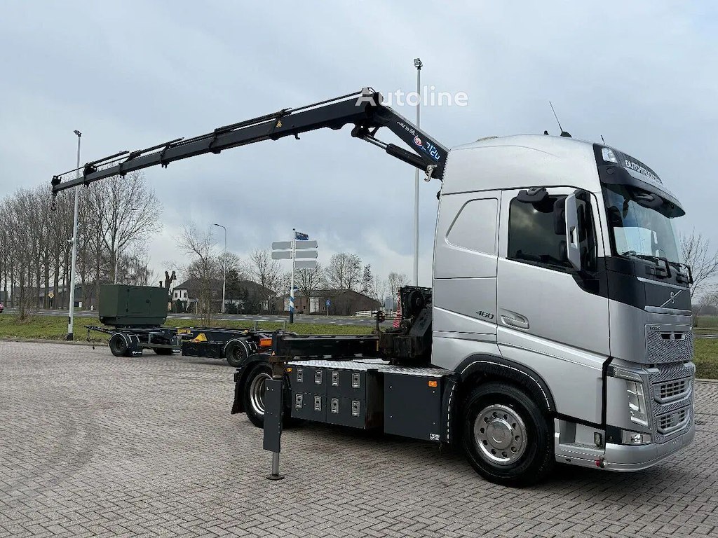 Volvo FH 460 Crane/kran HMF2120-K5 4x2 tegljač