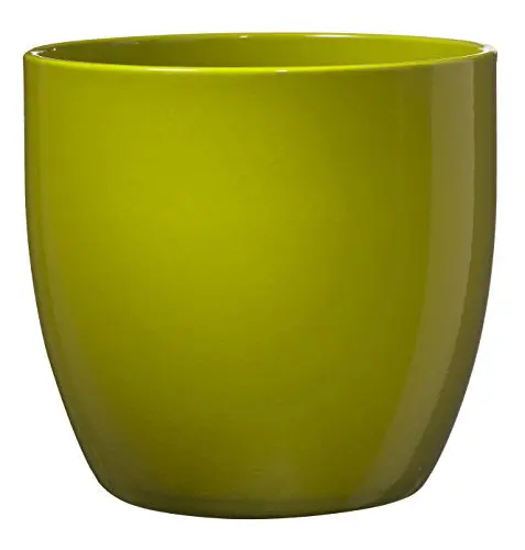 Soendgen keramička saksija Basel 8cm Shiny limeta